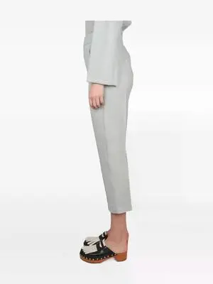 ALYSI Cropped Straight Leg Trousers