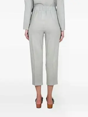ALYSI Cropped Straight Leg Trousers