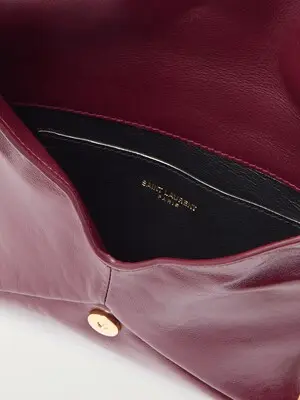 Saint Laurent Cassandre Large Clutch - Red