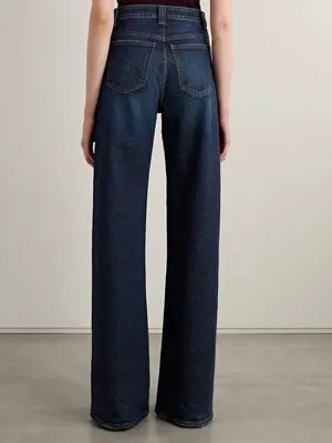 Khaite Dane High-rise Wide-leg Jeans