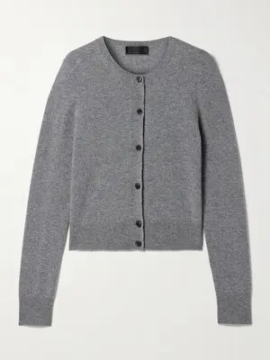 NILI LOTAN Cashmere Cardigan - Gray