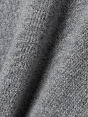 NILI LOTAN May Cropped Cashmere Tank - Gray
