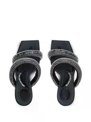 Alexander Wang Crystal-embellished Stiletto Sandals