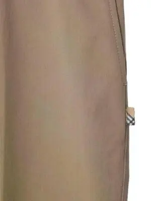 Burberry Cotton Pressed-crease Trousers