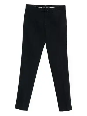 Incotex Stretch-cotton Trousers - Blue