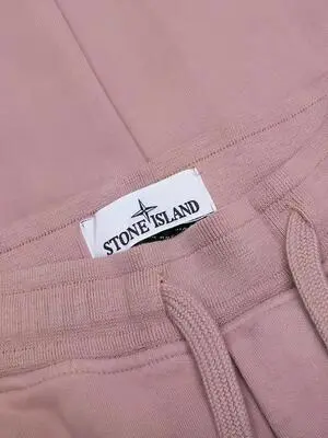 Stone Island Cargo-pocket Fleece Trousers - Pink
