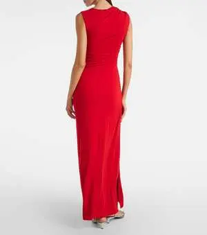 Simkhai Blain Gathered Jersey Gown