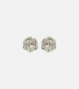 Magda Butrym Rose Earrings - Silver