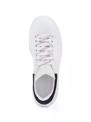 Alexander McQueen Oversized Leather Sneakers - White