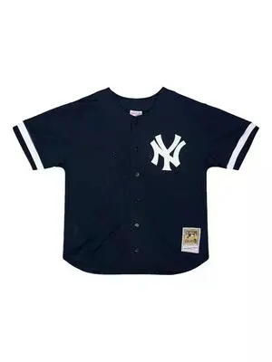 Mitchell & Ness New York Yankees 1998 Bernie Williams Baseball Jersey - Blue