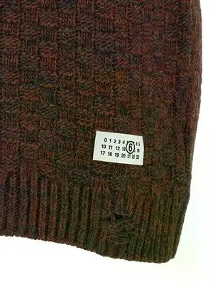MAISON MARGIELA Sleeveless V-neck Knit Vest