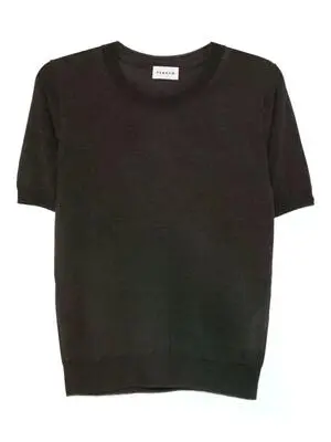 P.a.r.o.s.h Fine Knit Short-sleeved Top