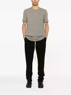 Rick Owens Side-tie Cotton T-shirt