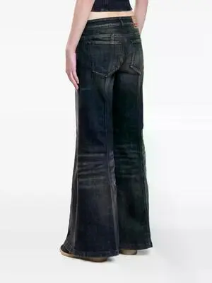 DIESEL® Wide-leg High-waisted Jeans