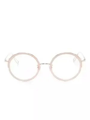 MEGANE AND ME Gina Round-frame Glasses - Silver
