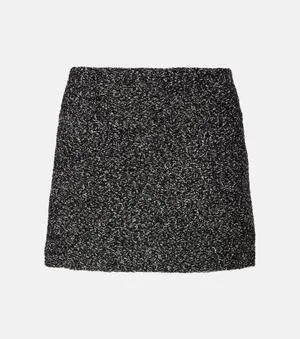 Sportmax Anemone Tweed Miniskirt