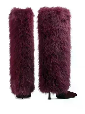LE SILLA 110mm Andy Suede Cuffed Boots