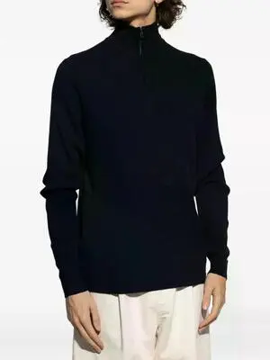 Sease Half-zip Sweater - Blue