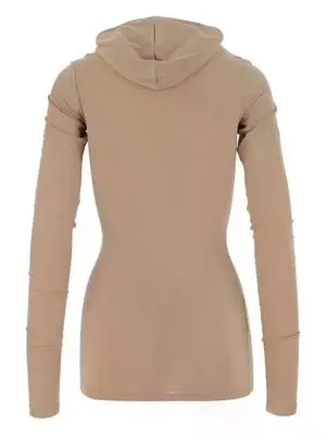 DARKPARK High-neck Hooded Top - Neutrals