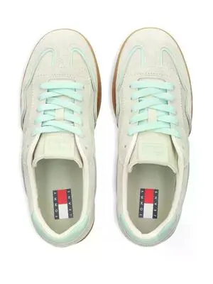 Tommy Hilfiger Suede Lace-up Sneakers - Grey