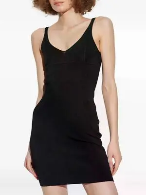 Isabel Marant Étoile Ribbed V-neck Mini Dress