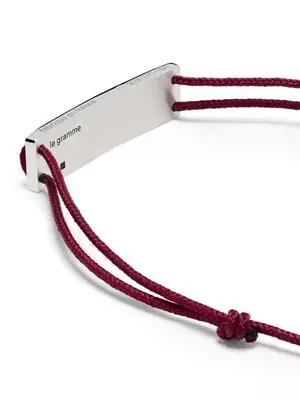 Le Gramme Le 5g Sterling Cord Bracelet