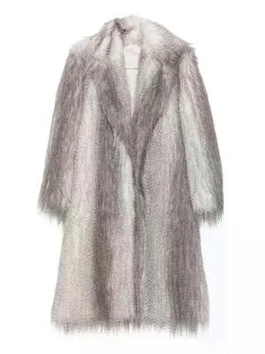 Giuseppe Di Morabito Belted Faux Fur Coat