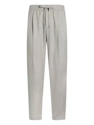 Dolce & Gabbana Pleated Drawstring Trousers - Grey