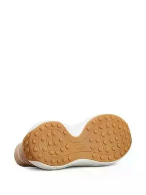TOD'S Panelled Lace-up Sneakers - Neutrals