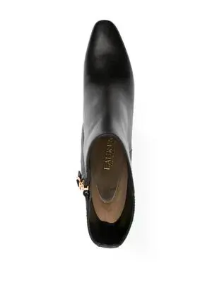 Ralph Lauren Willa Burnished Leather Ankle Boots