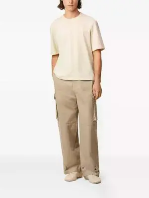 AMI Paris Cotton Gabardine Cargo Trousers