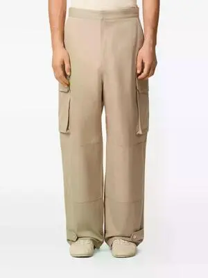 AMI Paris Cotton Gabardine Cargo Trousers