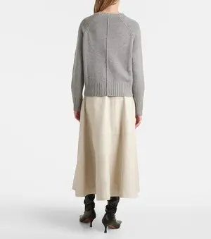 Jardin Des Orangers Wool And Cashmere Crew Neck Sweater