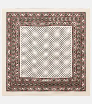 Loro Piana Printed Silk Scarf - Multicoloured