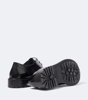 Saint Laurent Calf Leather Derby Shoes