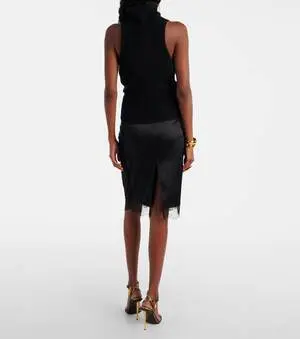 TOM FORD Cashmere Silk Turtleneck Top