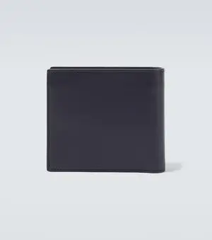 Saint Laurent Paris East/west Leather Wallet - Blue