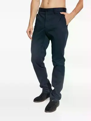 Etro Flat-front Cotton Trousers