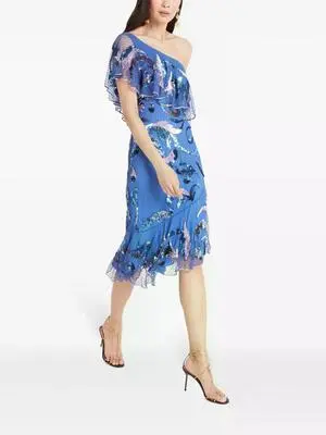 TEMPERLEY LONDON Novella Midi Dress