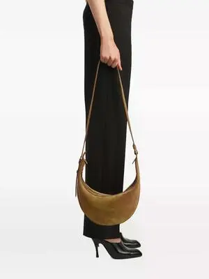 Khaite Augustina Crescent Zip-top Shoulder Bag