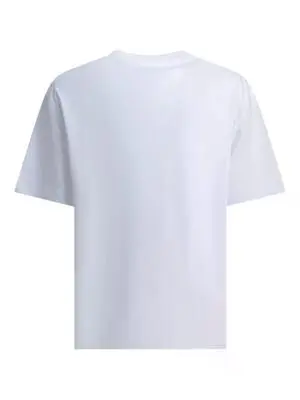 SEMPER Quote Print Crew Neck T-shirt - White