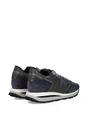 Philippe Model Suede Panelled Sneakers - Blue