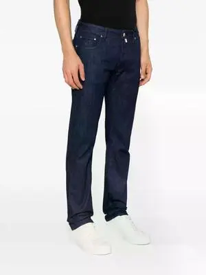Jacob Cohen Slim-fit Jeans With Embroidered Detail