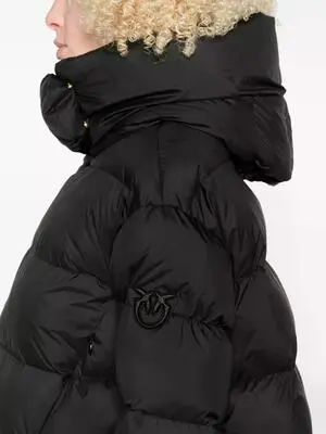 Pinko Quilted High-neck Zip-up Jacket