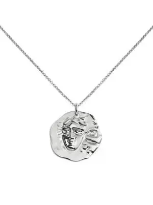 Monica Vinader Sterling Gemini Zodiac Pendant Necklace - Silver