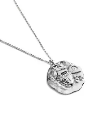 Monica Vinader Sterling Gemini Zodiac Pendant Necklace - Silver