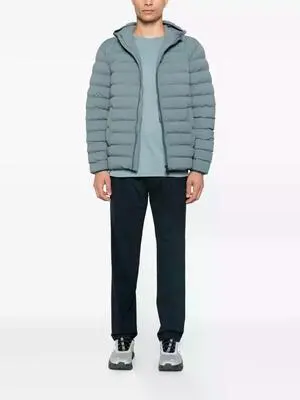 Herno Pleated Front Tailored Trousers - Blue