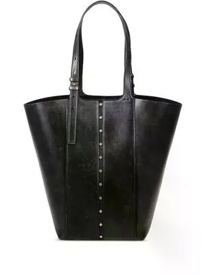 GOLDEN GOOSE 24/7 Tote Bag With Clasp Fastening - Black