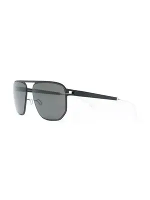 Mykita Perry Square-frame Sunglasses - Silver