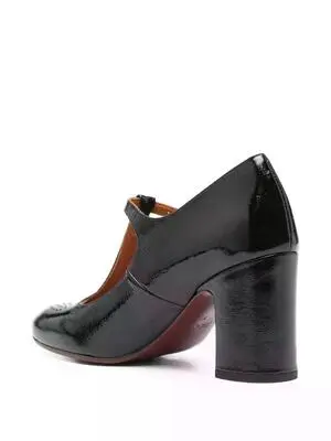 Chie Mihara 80mm Patent Leather T-bar Pumps